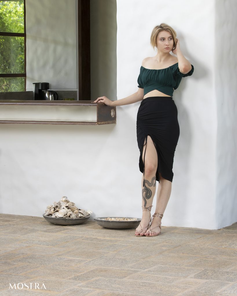 Ruched Detail Skirt – Mostra Online Clothing Store