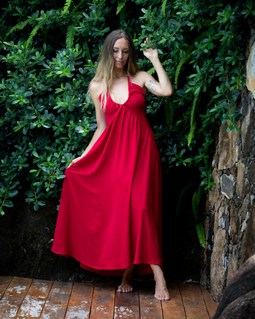 Open Back Halter Neck Dress – Mostra Online Clothing Store